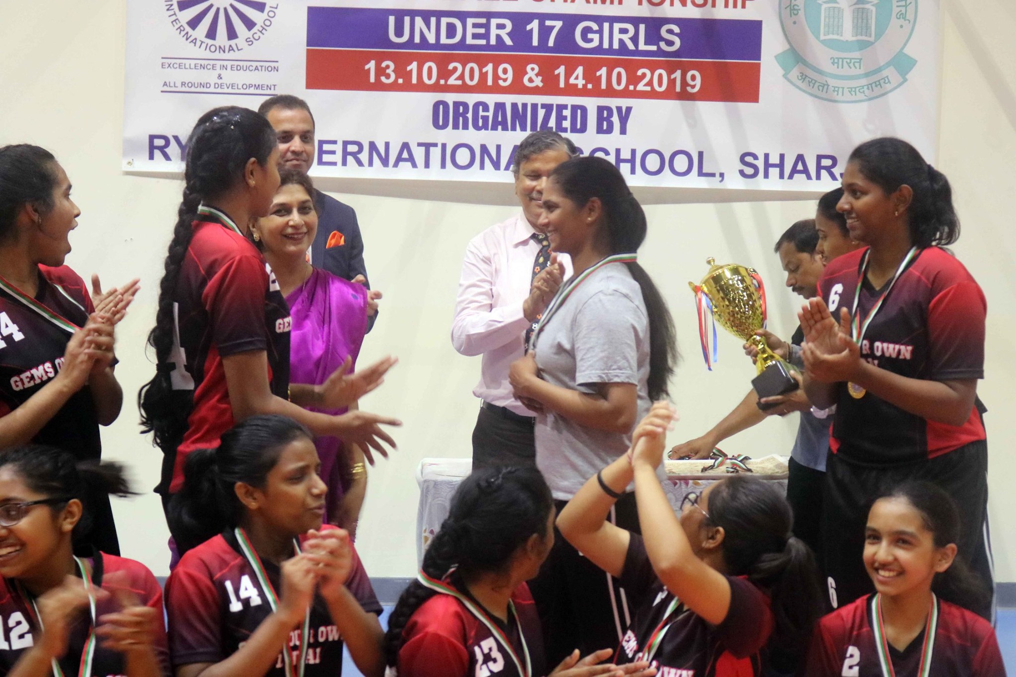 Hosted UAE CBSE Cluster U-16 Basketball match - Ryan International ...