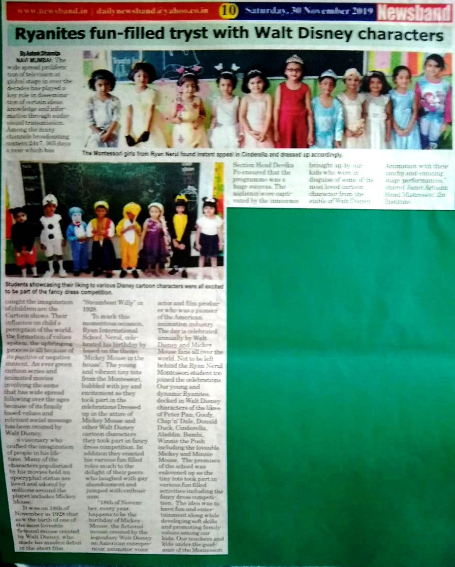 News | Ryan International School, Nerul - Ryan Group